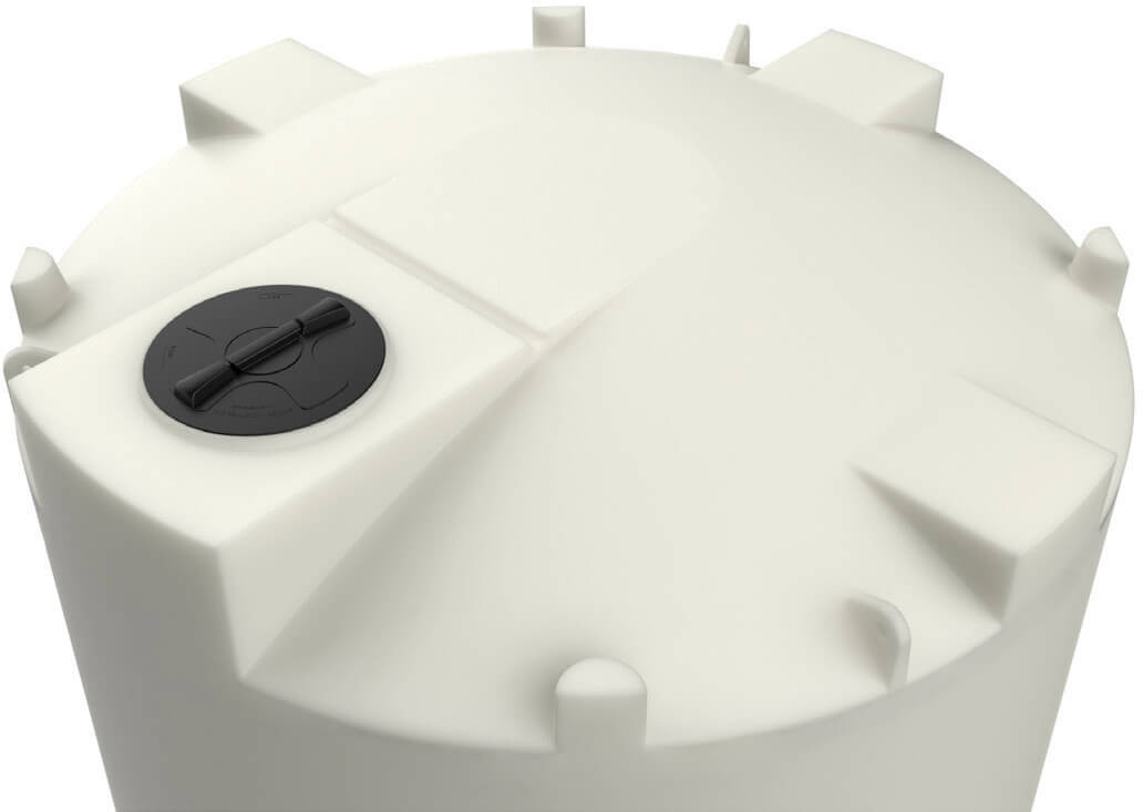 4600 Gallon Plastic Conical Tank