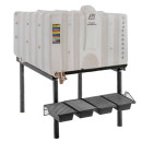 Stackable Oil Tanks and Gravity Feed Systems For Sale