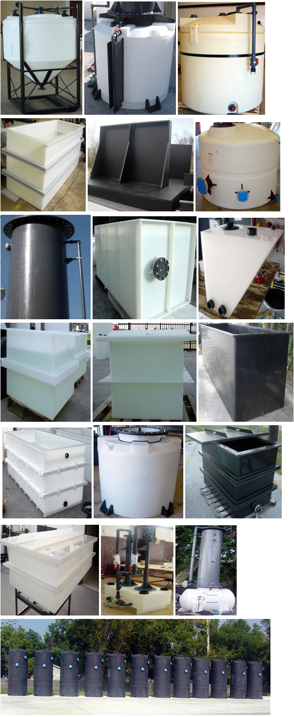 Custom & Fabricated Poly Tanks